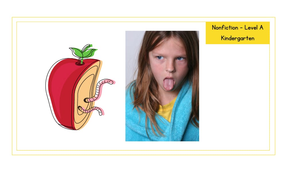 Kindergarten Reading Comprehension Leveled Worksheets - A - Grammar