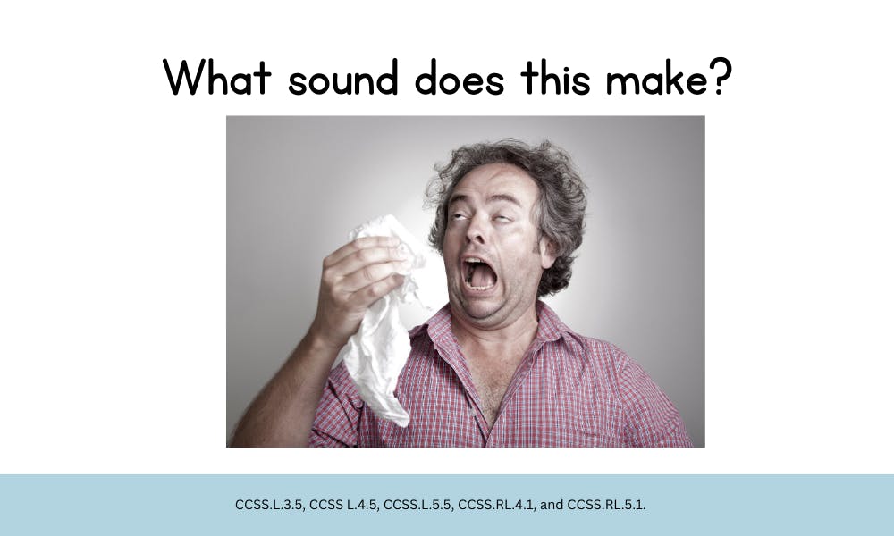 Onomatopoeia Worksheets Grades 3-5 - Grammar