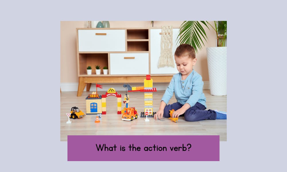 Action Verb Worksheets For Kindergarten - Grammar