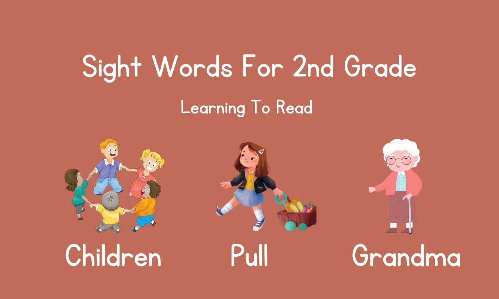 No Prep 2nd Grade Sight Word List For Engaged Children Grammar No Prep 2nd Grade Sight Word List For Engaged Children Grammar