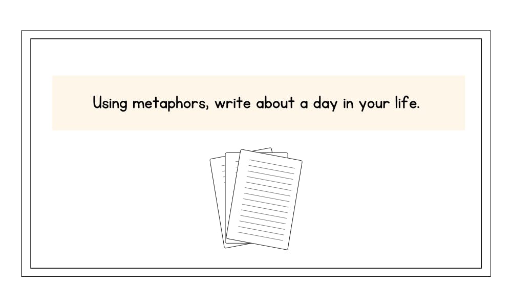 Metaphor Worksheets for 4th Grade - Grammar
