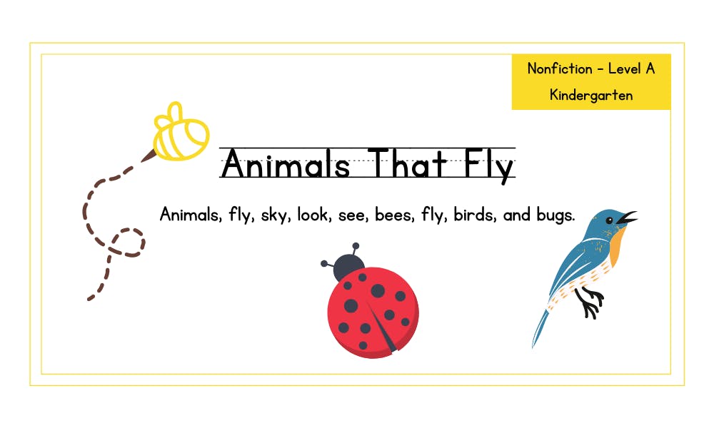 Kindergarten Reading Comprehension Leveled Worksheets - A - Grammar