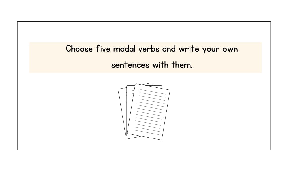 Modal Verbs Worksheets for 5th Grade - Grammar
